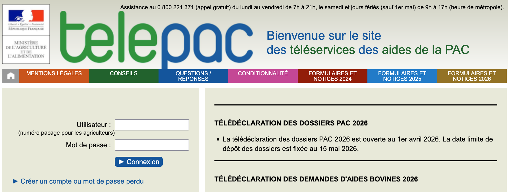 La télédéclaration des dossiers PAC est ouverte | L'Agriculture Drômoise